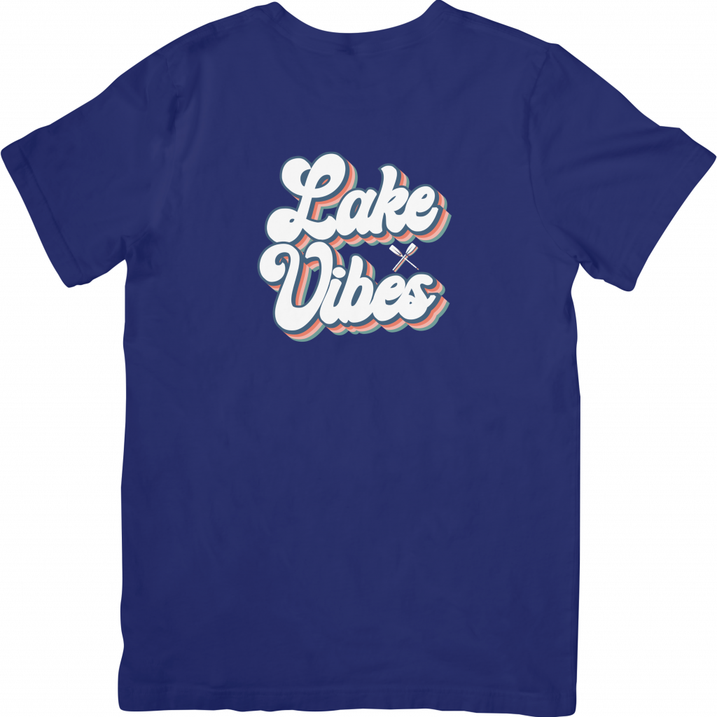 Retro Lake Vibes - Splashy Ink