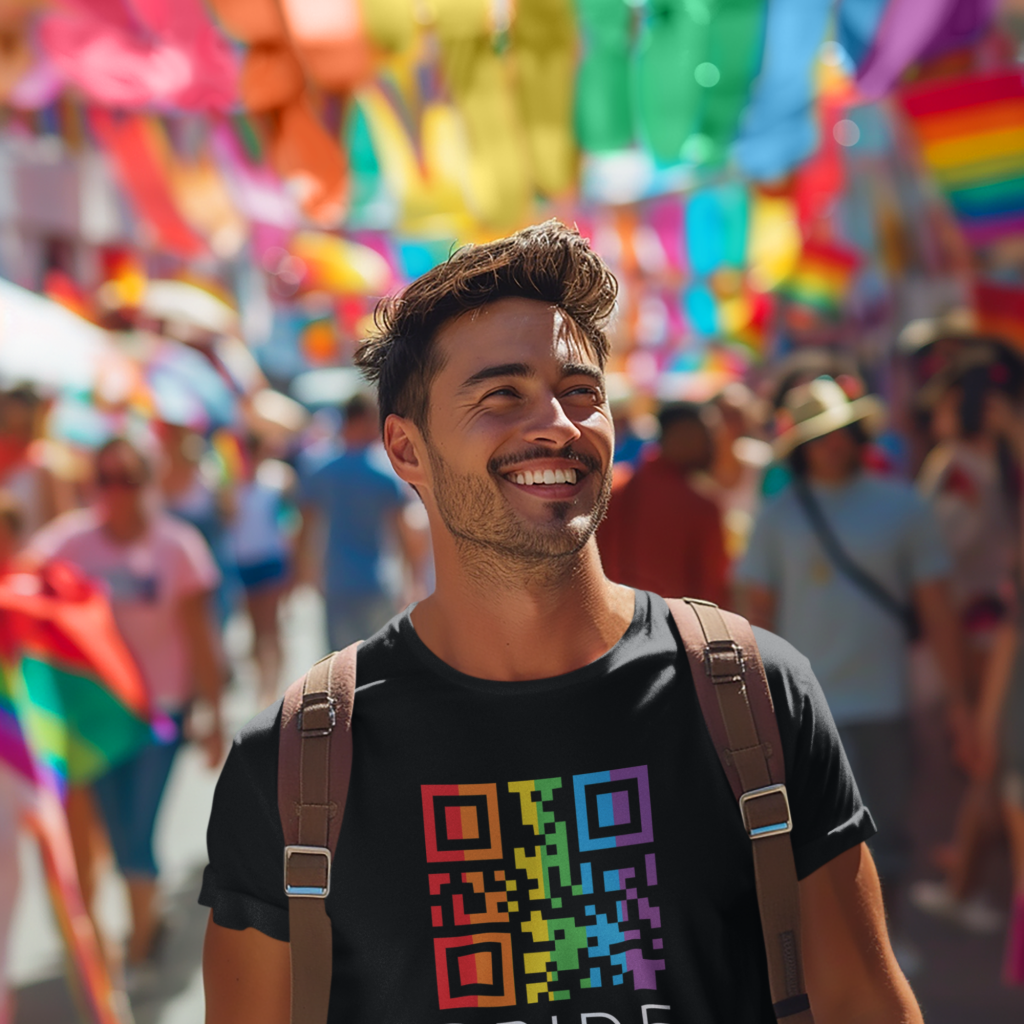 Definition QR Code Pride - Splashy Ink
