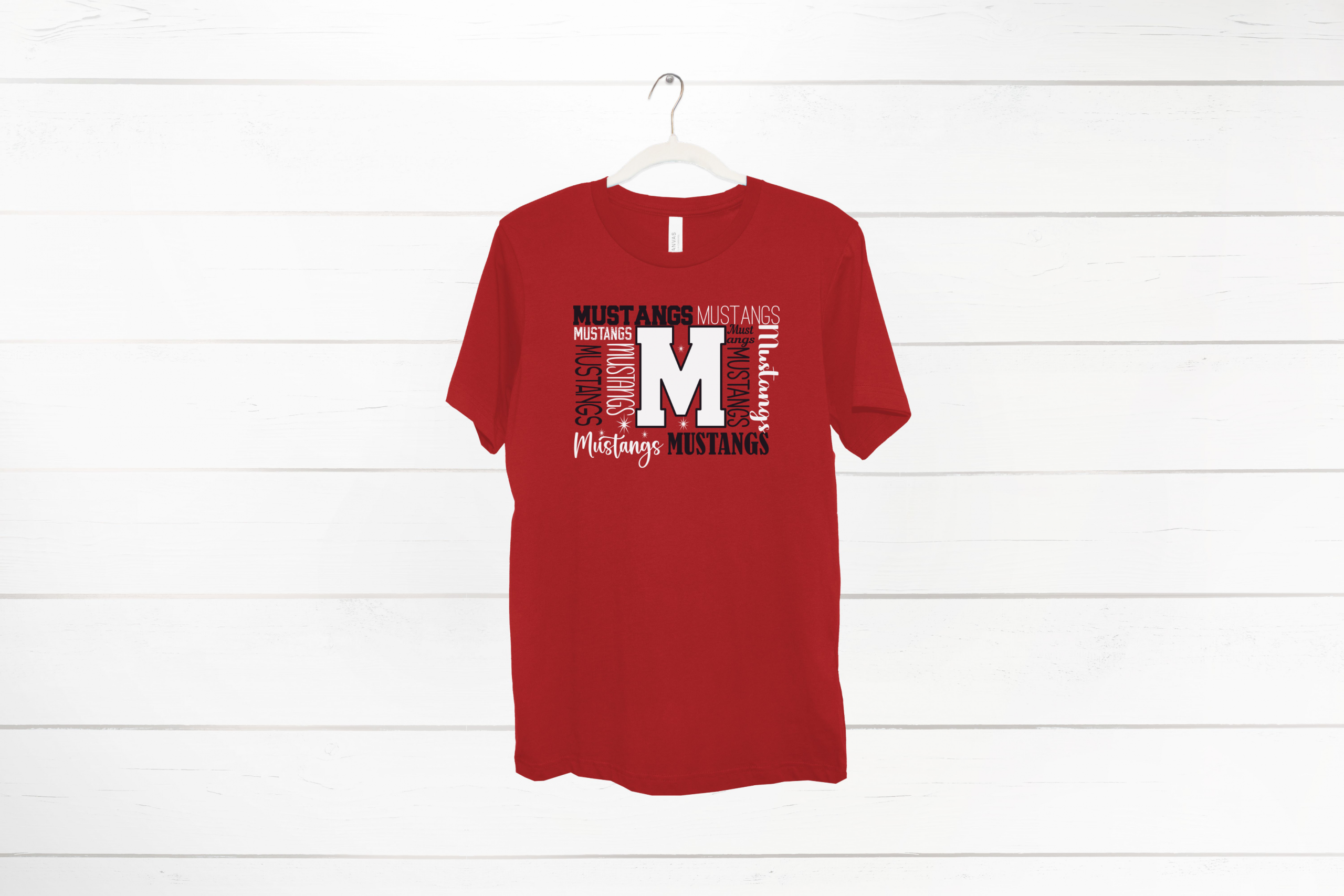 Big M – Mustangs Design | Splashy Ink