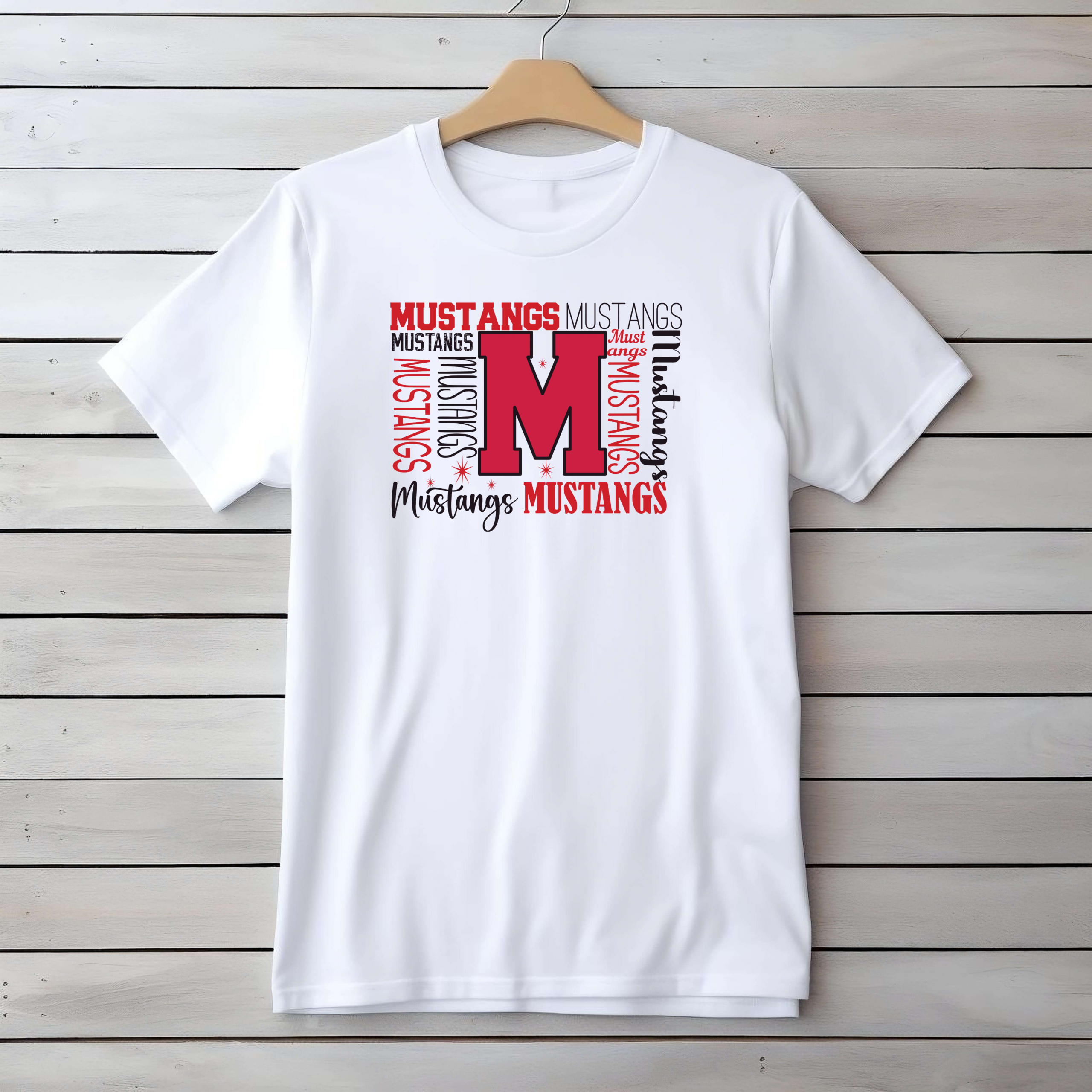 Big M – Mustangs Design | Splashy Ink